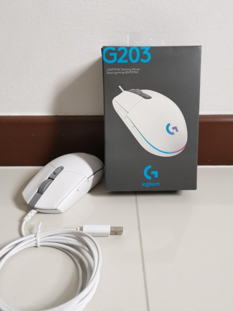 Logitech G203 Gaming Mouse Lightsync, Computers & Tech, Parts ...