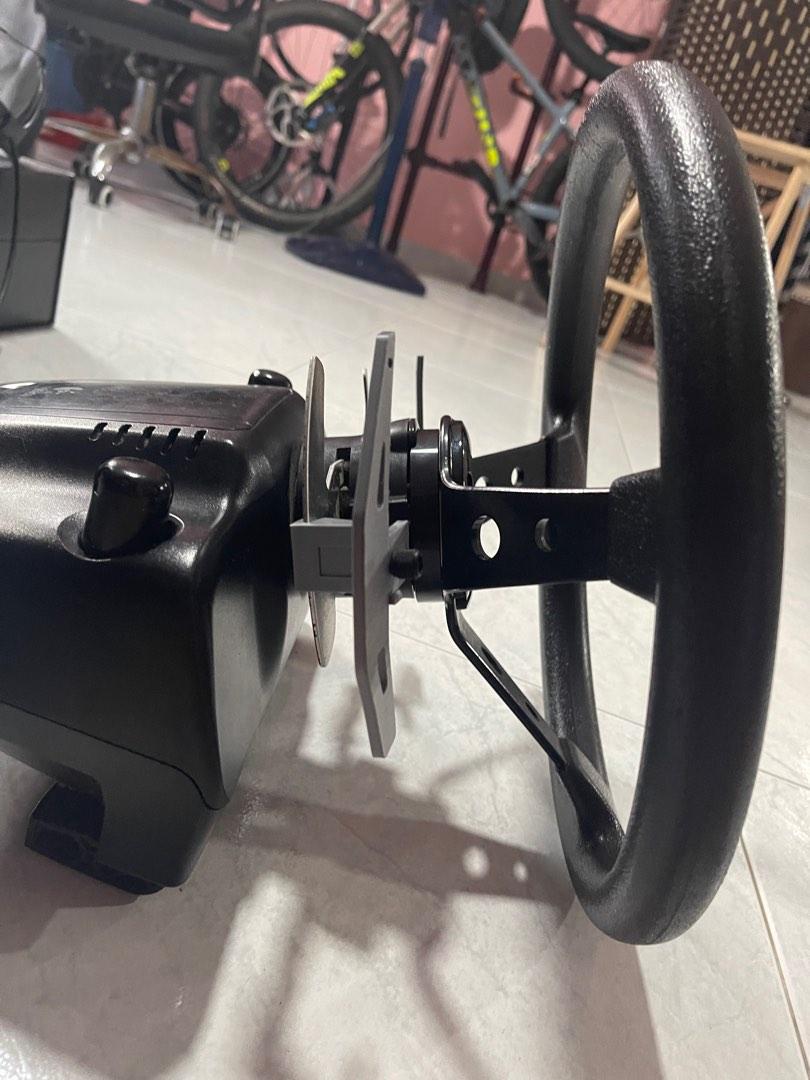 Logitech g27 wheel with 14 inch wheel, Video Gaming, Gaming Accessories ...