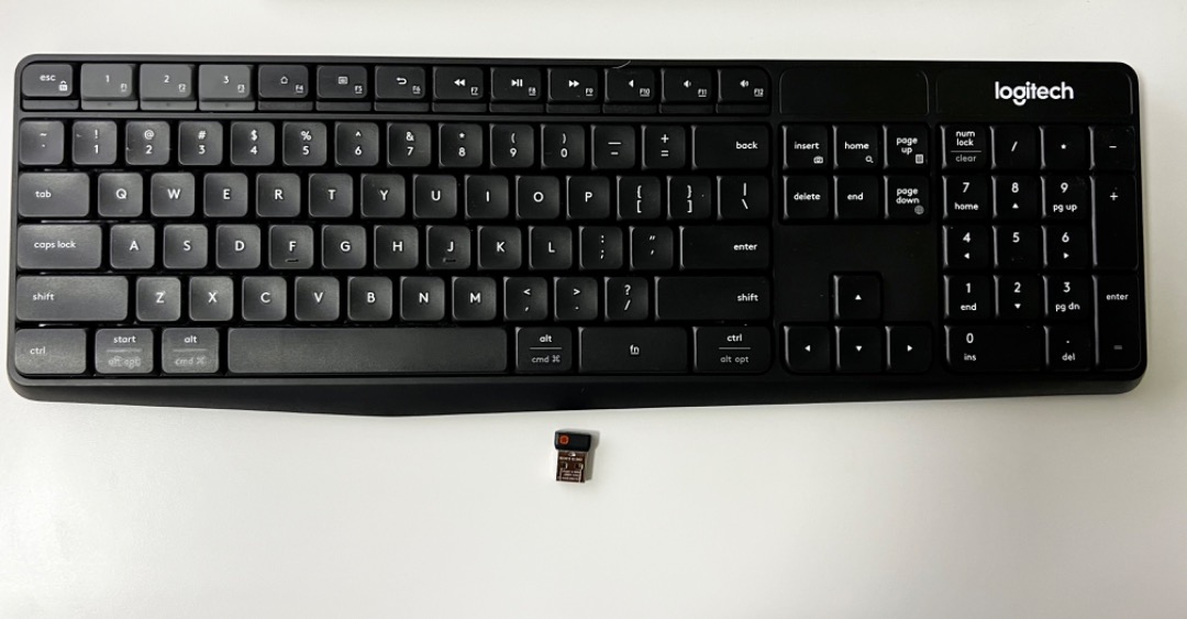 Logitech Wireless Keyboard Computers Tech Parts Accessories Computer Keyboard On Carousell