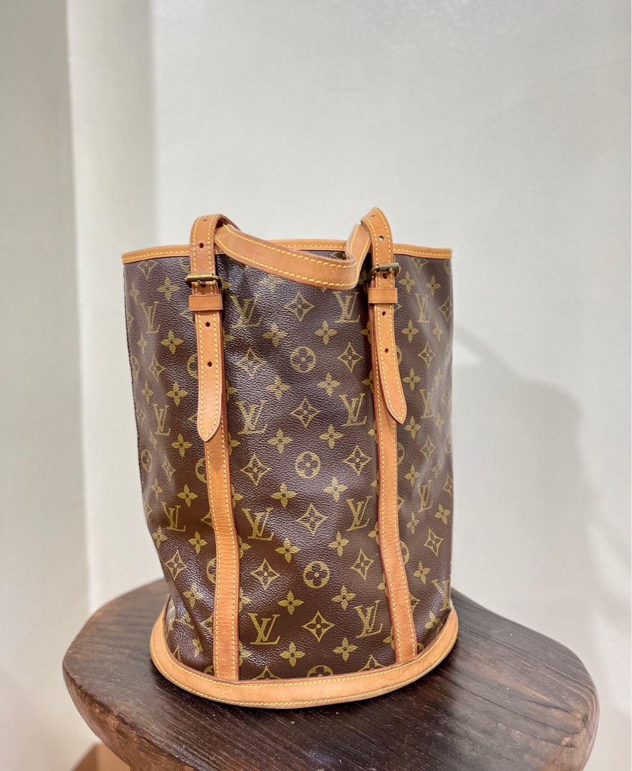 LV BUCKET BAG large size, Luxury, Bags & Wallets on Carousell