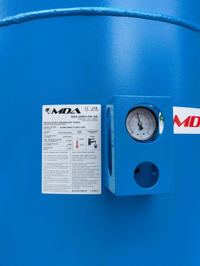 MDA BLADDER TANK, Commercial & Industrial, Industrial Equipment on ...