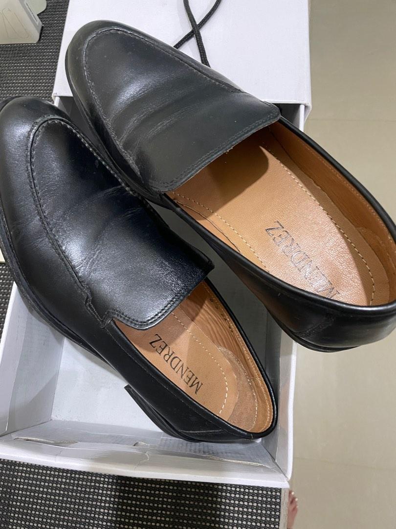 Mendrez Balck Shoes, Men's Fashion, Footwear, Casual Shoes on Carousell