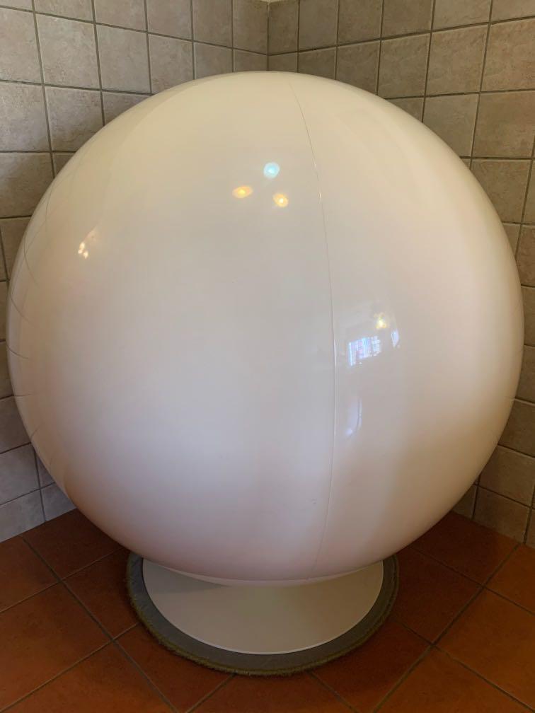 MIB Ball Chair by Eero Aarnio Fibreglass Grey -Free Delivery ...