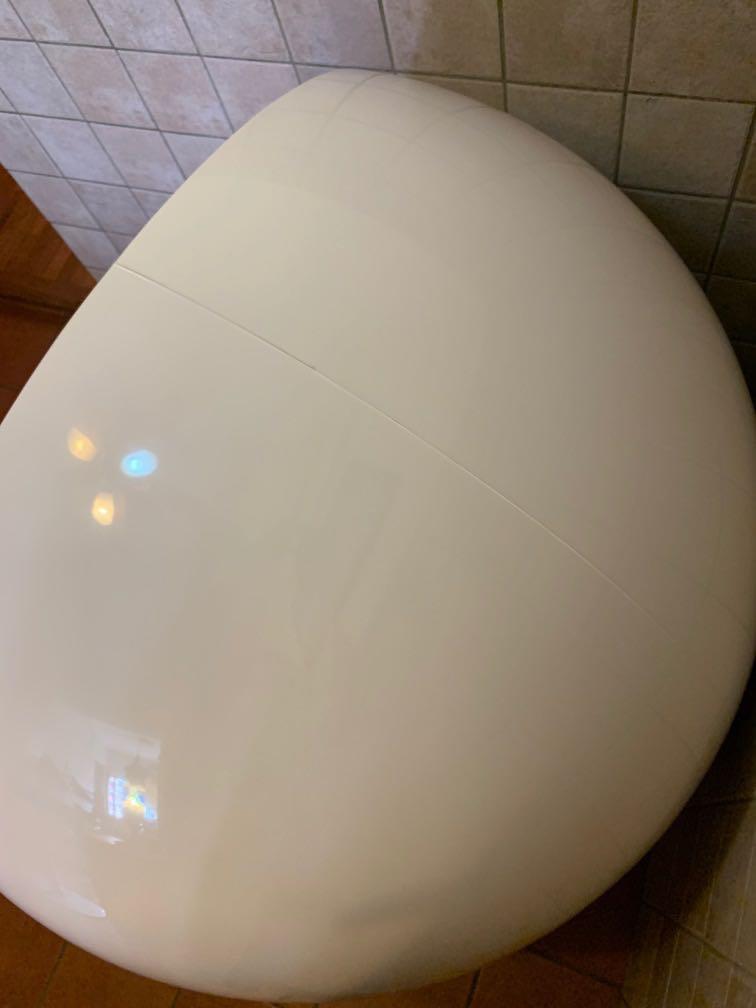 MIB Ball Chair by Eero Aarnio Fibreglass Grey -Free Delivery ...