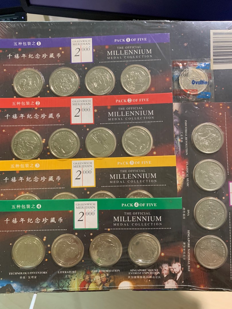 The Official Millennium Medal Collection, Hobbies & Toys, Memorabilia ...