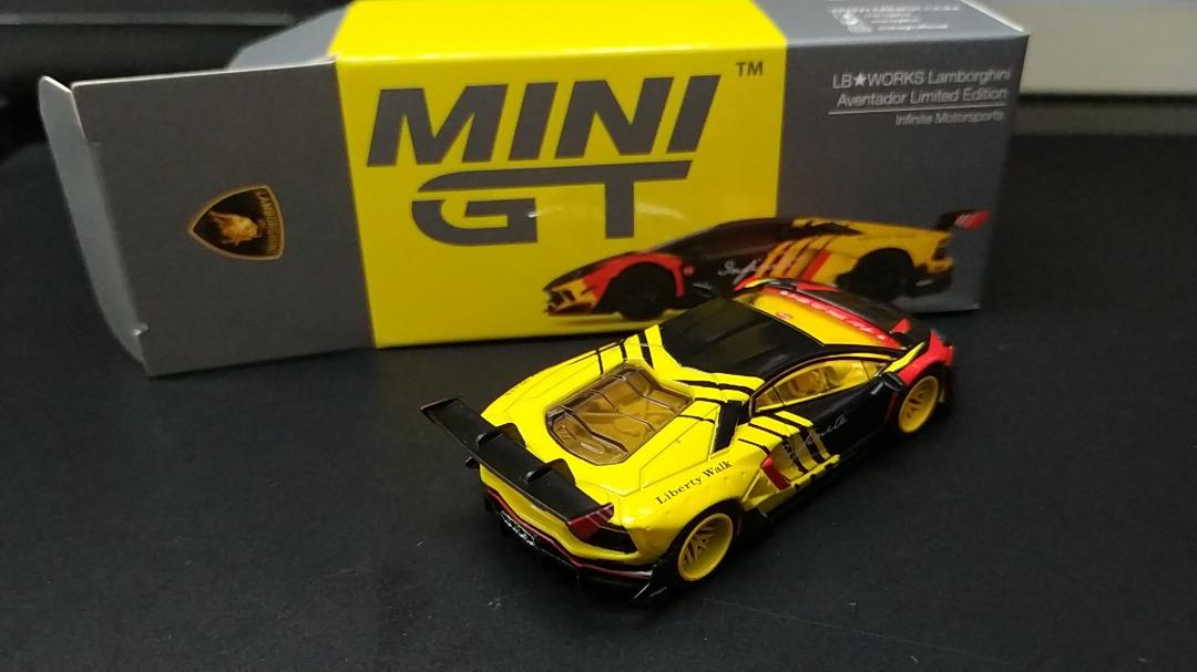 MINI GT 329 chase (used) Lamborghini Aventador Limited Edition Infinite ...