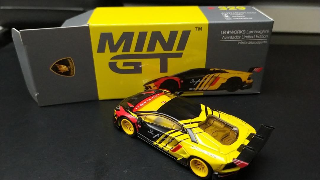 MINI GT 329 chase (used) Lamborghini Aventador Limited Edition Infinite ...