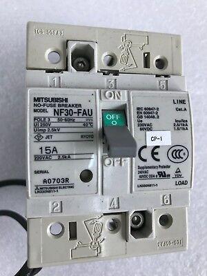 Mitsubishi NF30-FAU 2P 15A, Commercial & Industrial, Industrial Equipment on Carousell