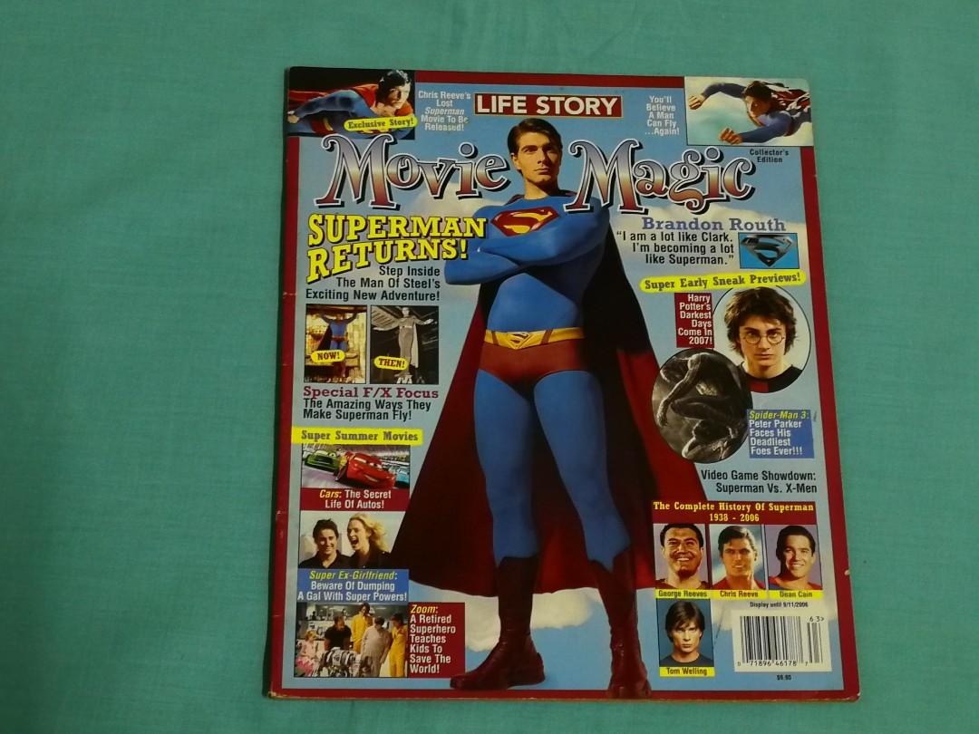 MOVIE MAGIC : Superman Returns, Hobbies & Toys, Books & Magazines ...