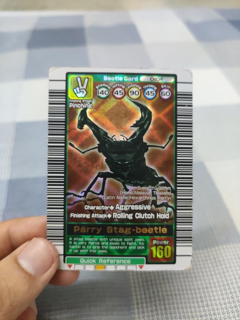 Mushiking Card ( Parry Stag Bettle ), Hobbies & Toys, Toys & Games on ...