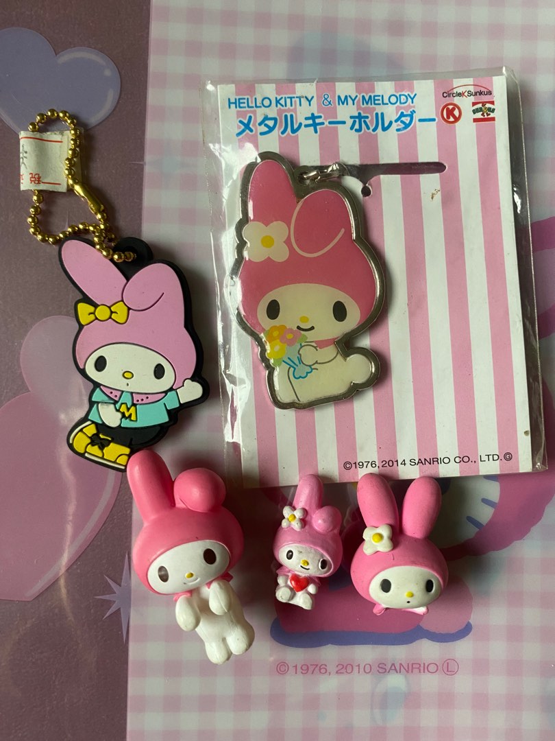 My Melody set, Hobbies & Toys, Memorabilia & Collectibles, Vintage ...