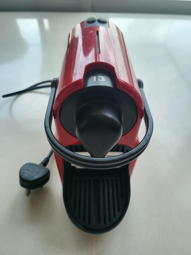 Nespresso Inissia Ruby Red, TV & Home Appliances, Kitchen Appliances ...