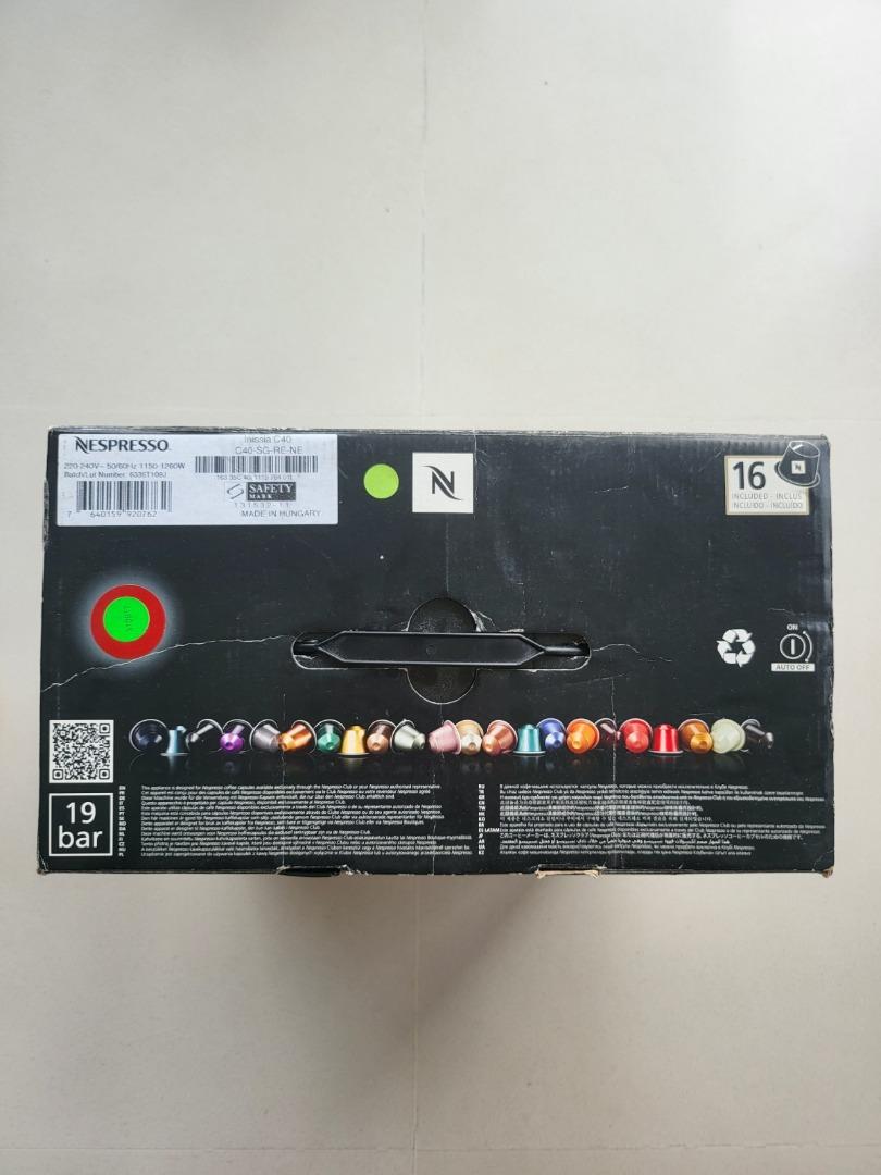 Nespresso Inissia Ruby Red, TV & Home Appliances, Kitchen Appliances ...