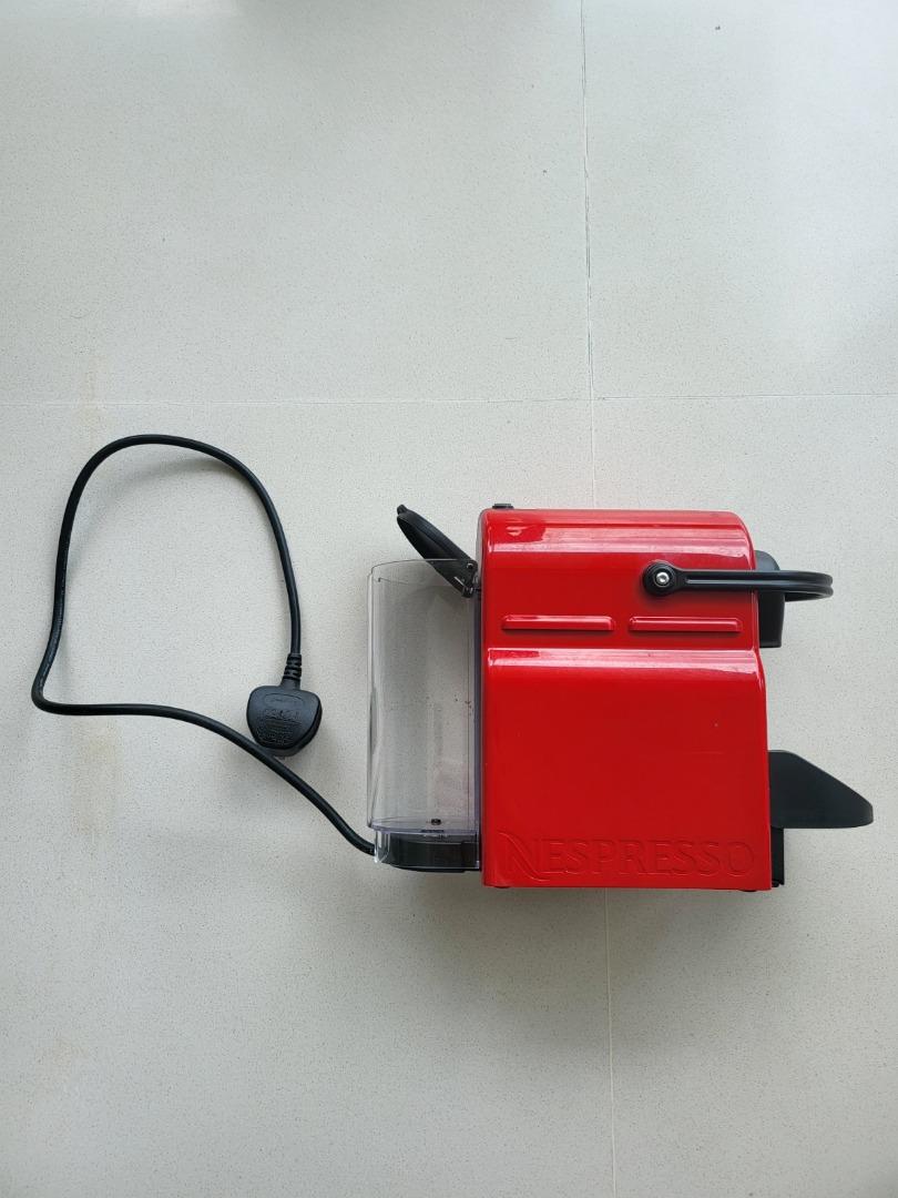 Nespresso Inissia Ruby Red, TV & Home Appliances, Kitchen Appliances ...
