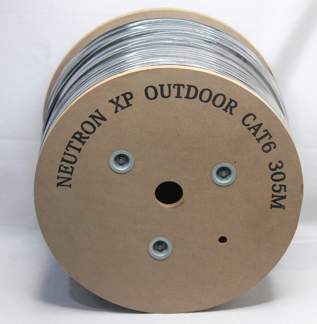 NEUTRON XP OUTDOOR CAT6 (305-meter/1-ROLL), UTP CABLE WATERPROOF, SOLID ...