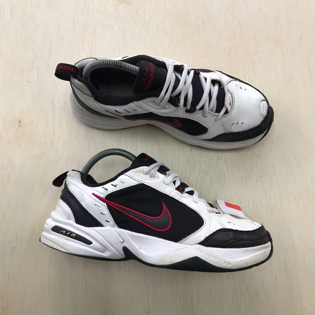 Nike Air M0narch BlackRedWhite (7UK), Men's Fashion, Footwear, Sneakers ...