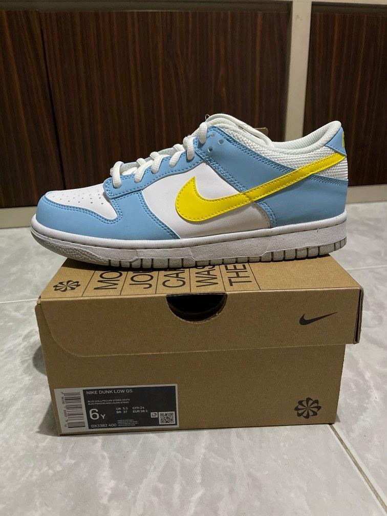 Nike Dunk Low GS "Homer Simpson", Men's Fashion, Footwear, Sneakers on ...