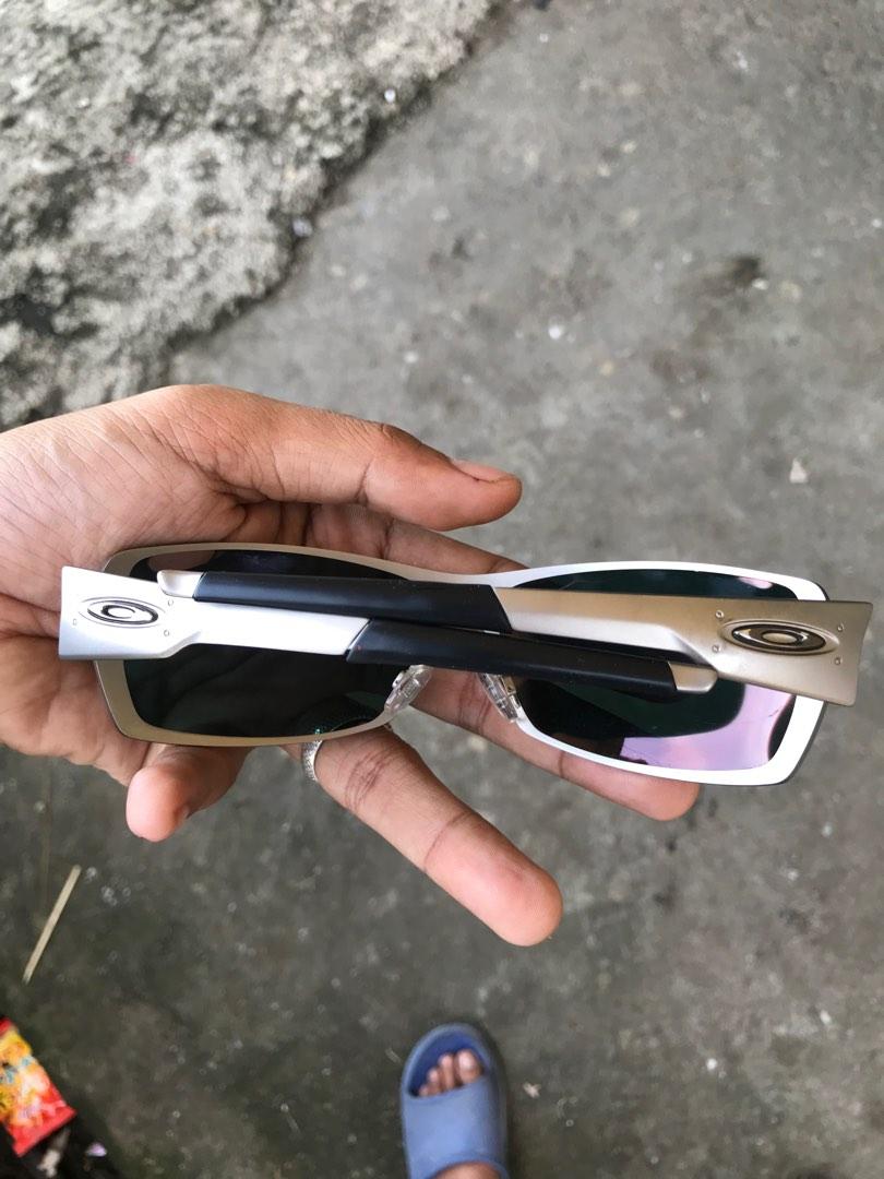 Oakley Spike Titanium, Men's Fashion, Watches & Accessories, Sunglasses ...
