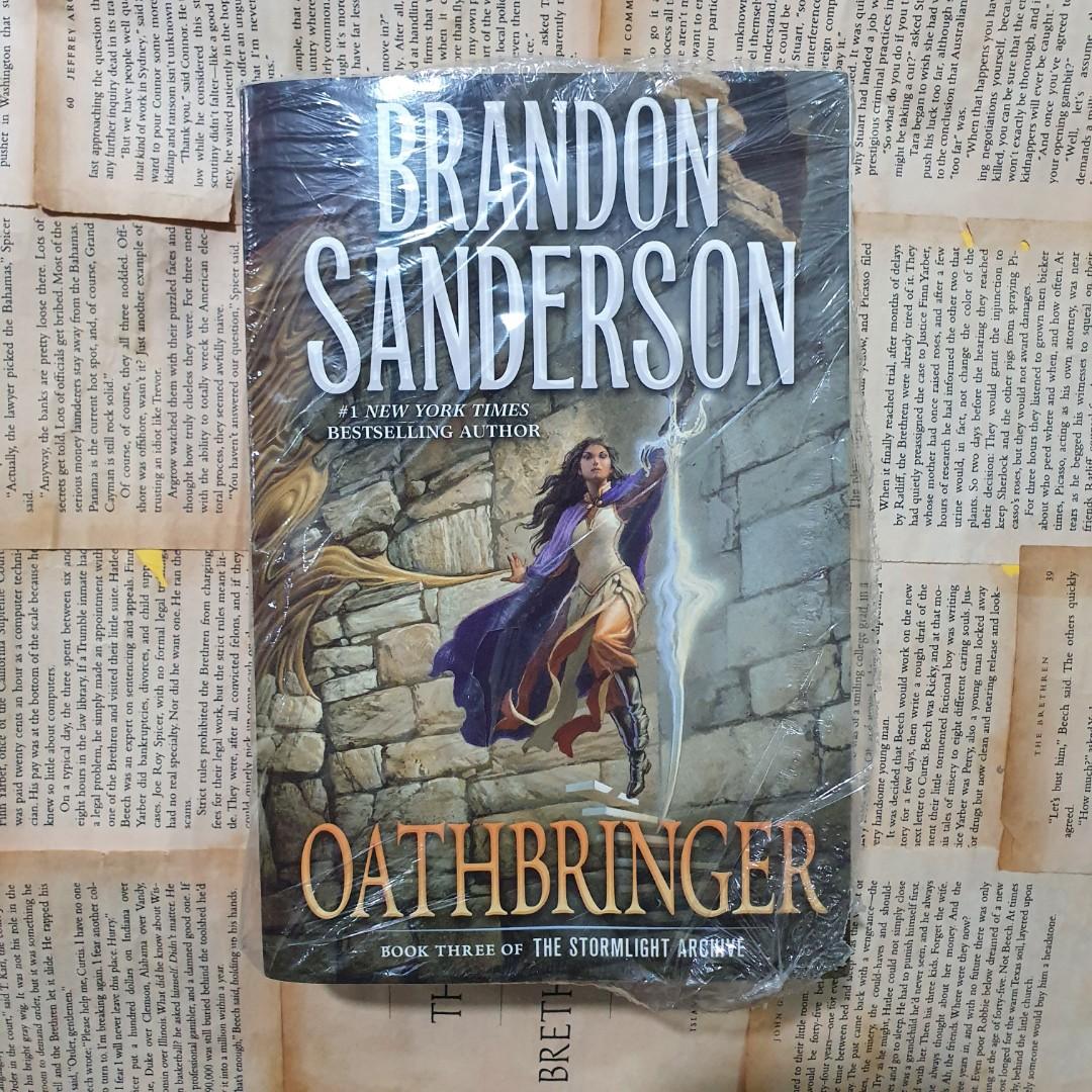 Oathbringer by Brandon Sanderson (Stormlight Archives), Hobbies & Toys ...