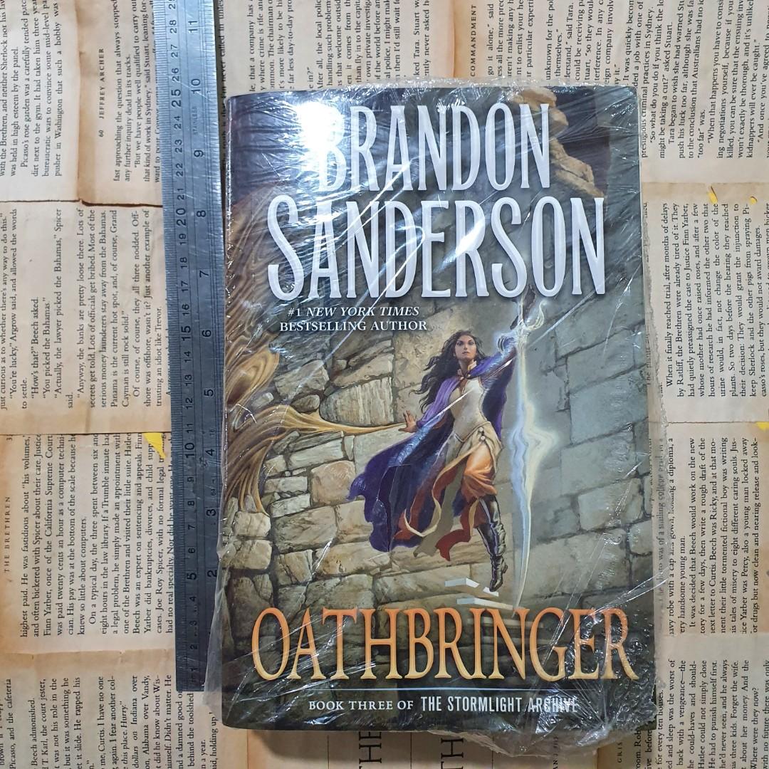 Oathbringer by Brandon Sanderson (Stormlight Archives), Hobbies & Toys ...