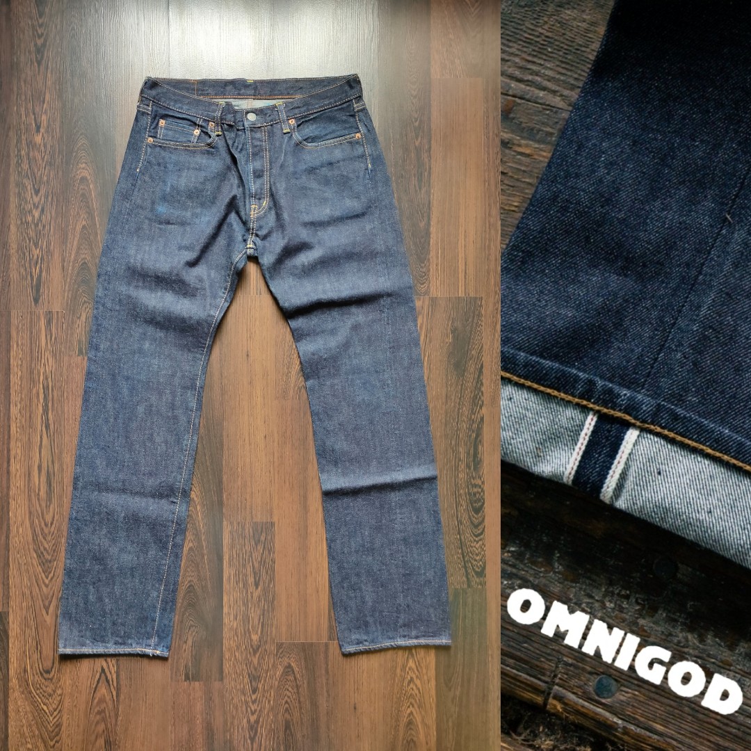 OMNIGOD JAPAN PREMIUM RAW JEANS | Denim Selvedge, Men's Fashion ...