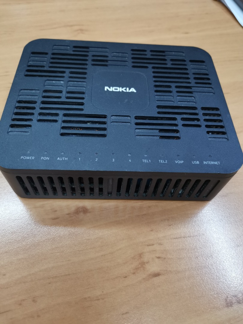 ONU NOKIA G-240G-E MODEM, Computers & Tech, Parts & Accessories, Networking on Carousell