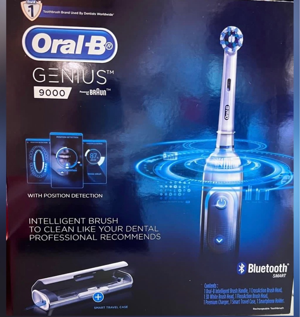 Oral B Genius 9000 Barun (brand new), Beauty & Personal Care, Oral Care ...