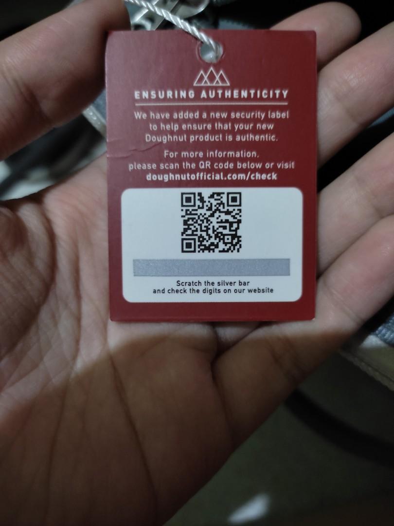 ORIGINAL WITH LEGIT QR CODE DOUGHNUT CLASSIC BACKPACK IVORY X LIGHT ...