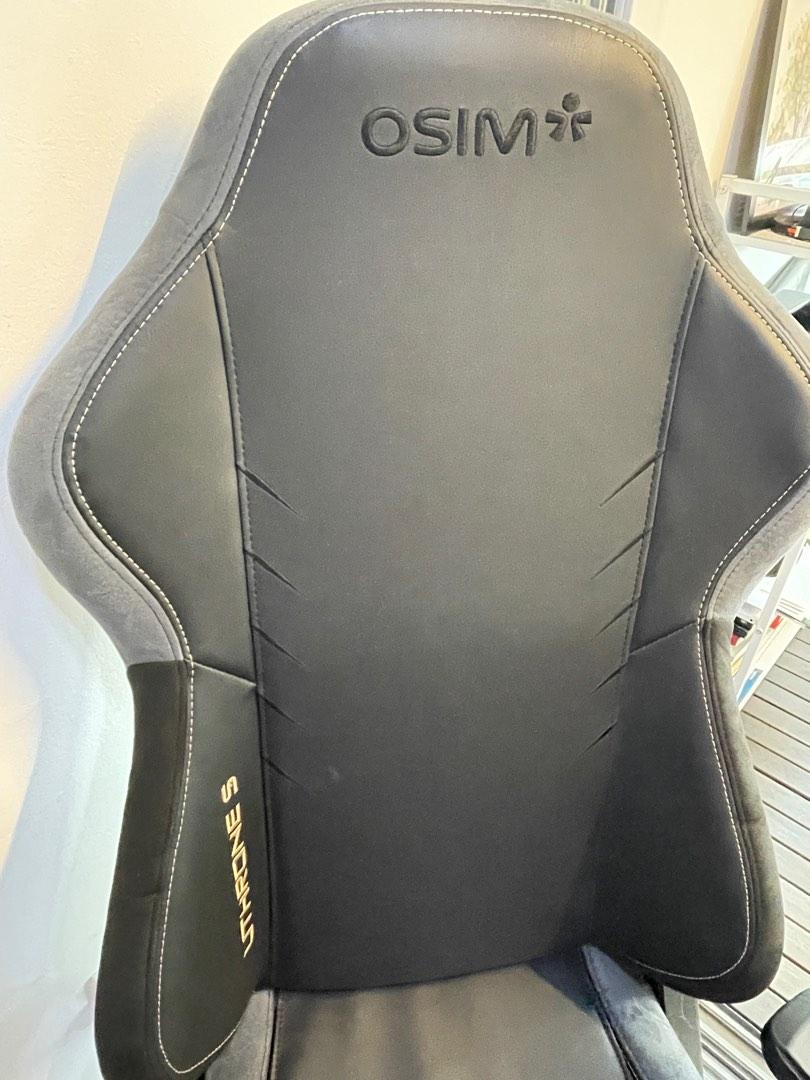 Osim Uthrone s gaming chair, Furniture & Home Living, Furniture, Chairs ...