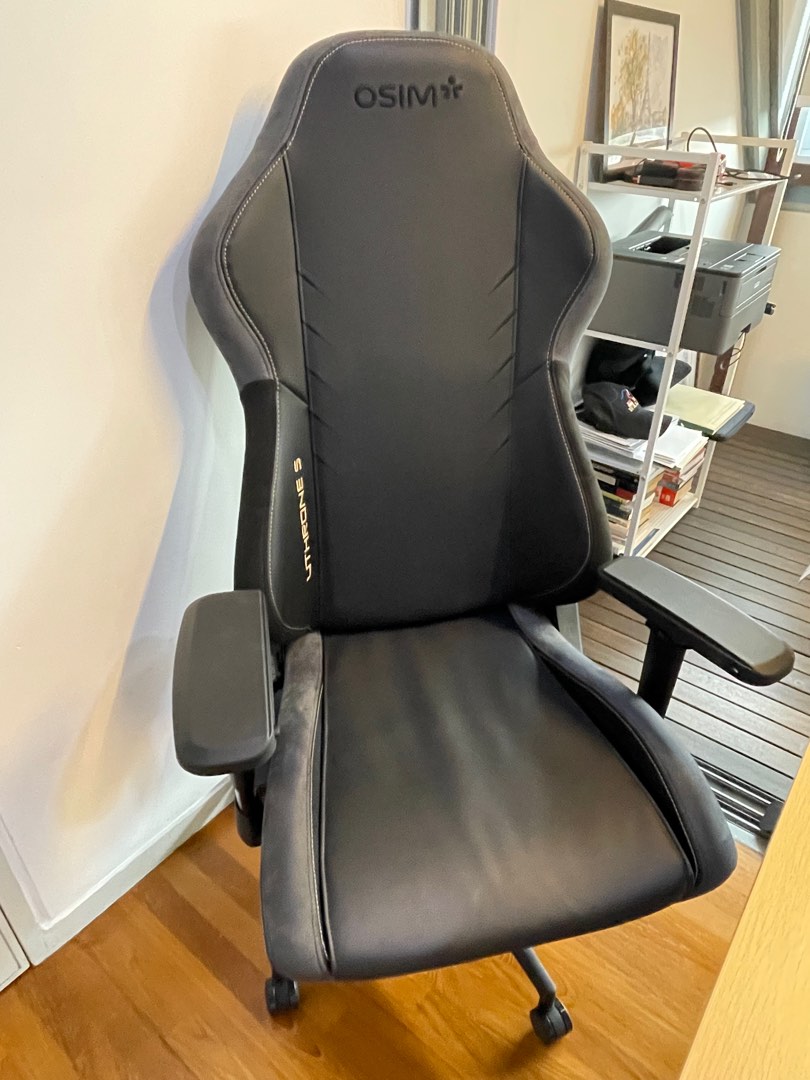 Osim Uthrone s gaming chair, Furniture & Home Living, Furniture, Chairs ...