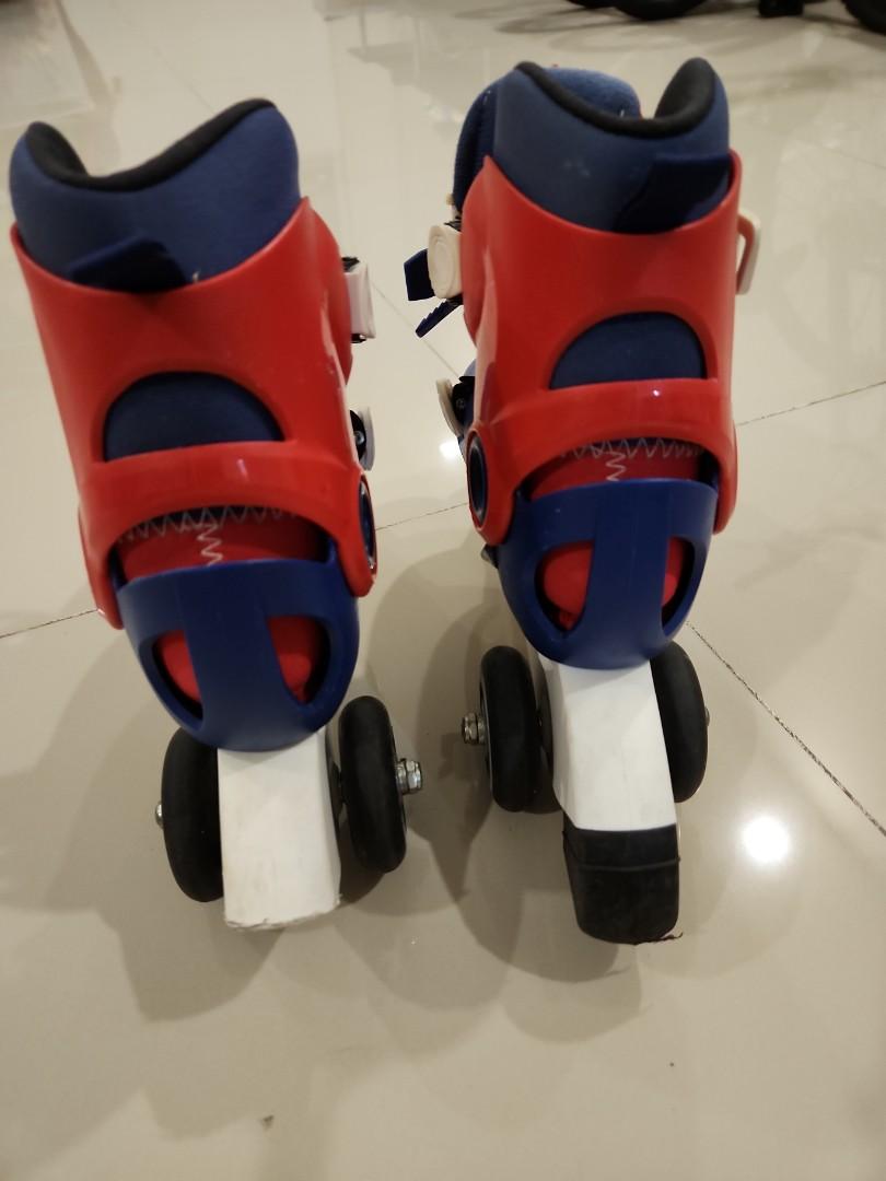 Oxelo blades (red and blue), Sports Equipment, Sports & Games, Skates ...