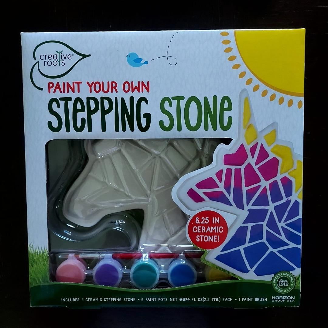 Paint Your Own Stepping Stone, Hobbies & Toys, Stationery & Craft, Art ...