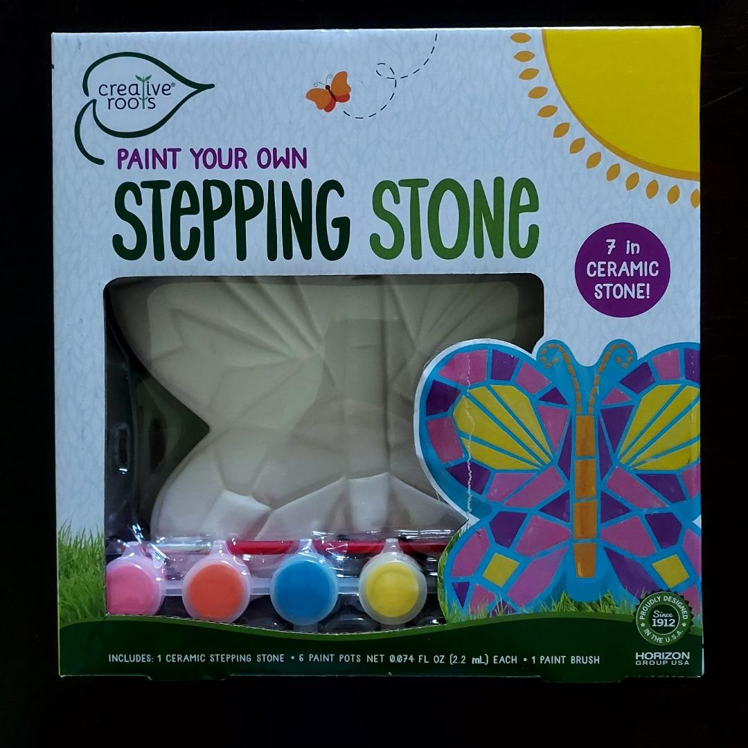 Paint Your Own Stepping Stone, Hobbies & Toys, Stationery & Craft, Art ...