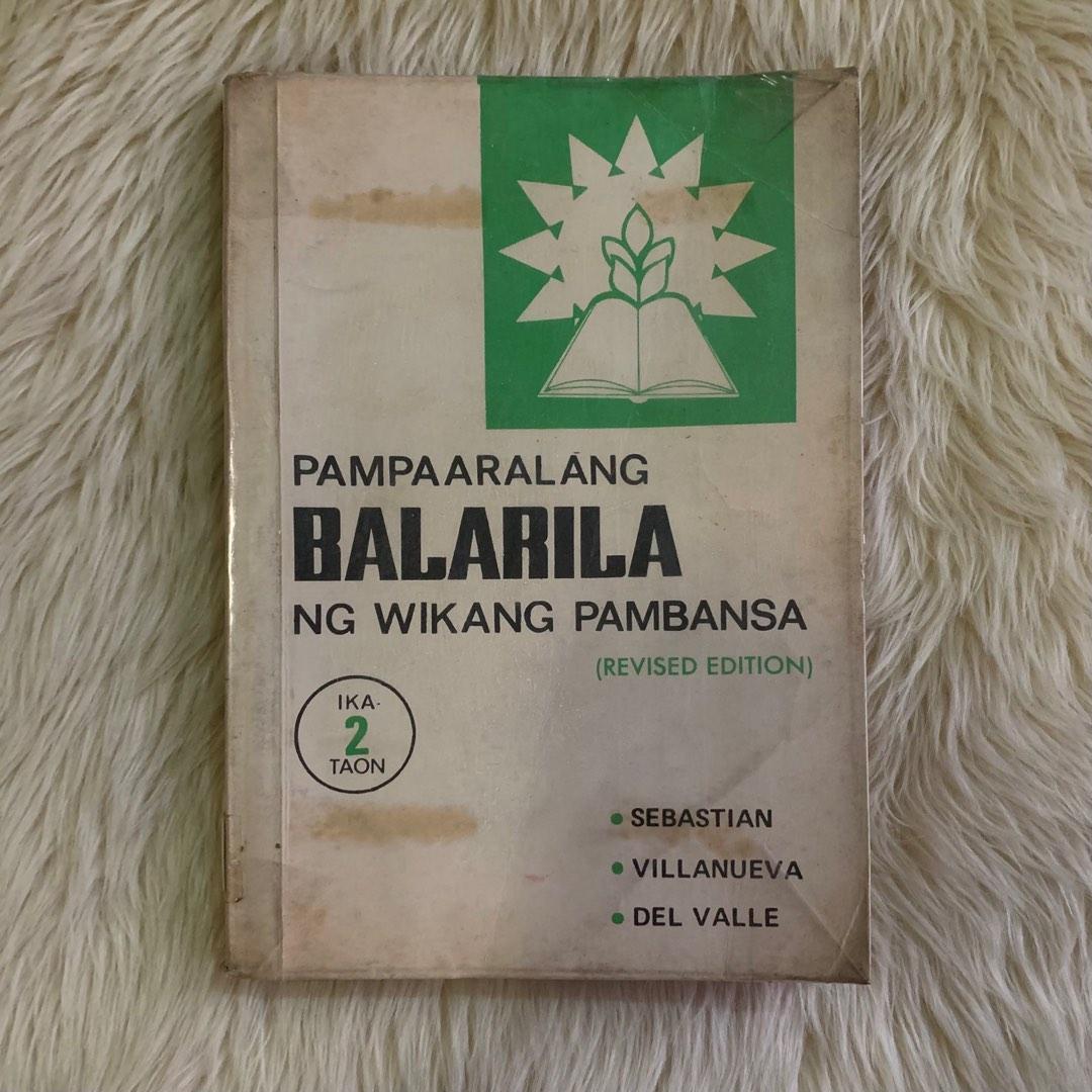 Pampaaralang Balarila ng Wikang Pambansa (Revised Edition), Hobbies ...