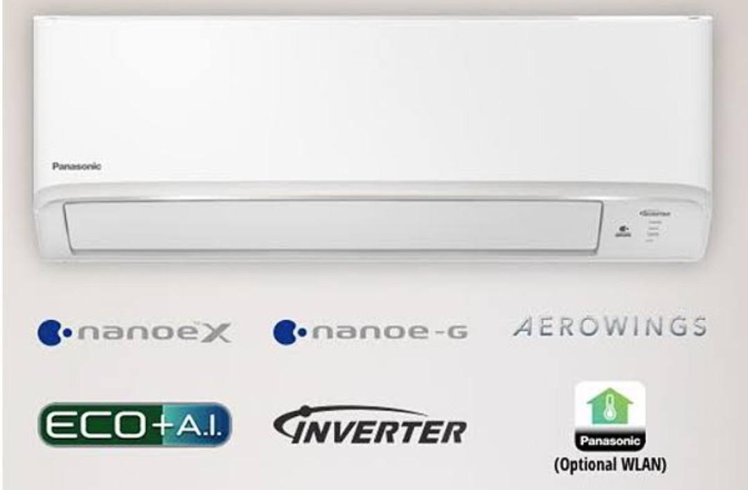 PANASONIC DELUXE INVERTER SPLIT TYPE, TV & Home Appliances, Air ...