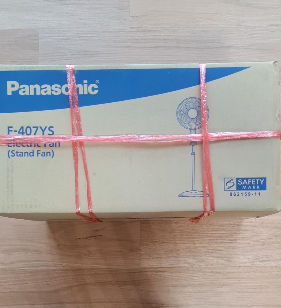 Panasonic F-407YS electrical stand fan, Furniture & Home Living ...