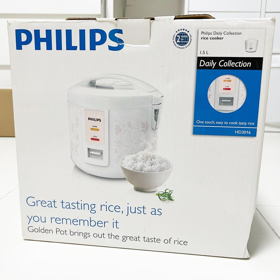 Philips Rice Cooker 1.5L, TV & Home Appliances, Kitchen Appliances ...