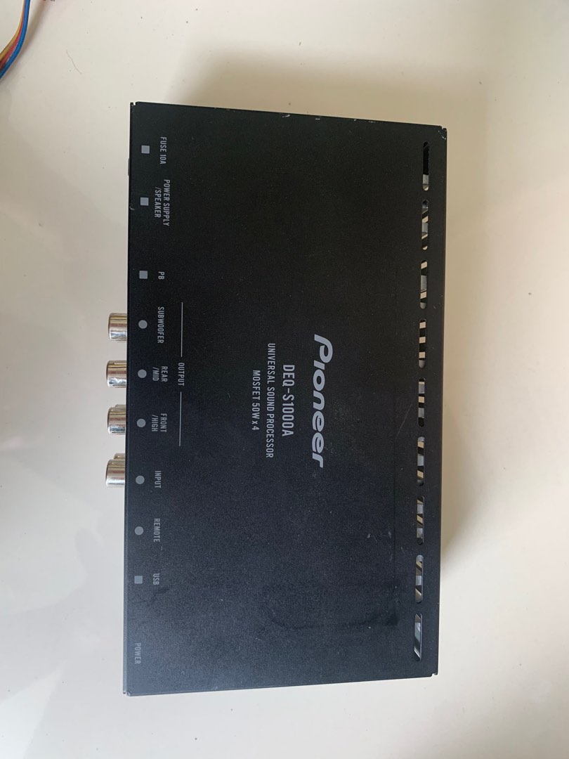 Pioneer DSP DEQ- S1000a, Car Accessories, Accessories on Carousell