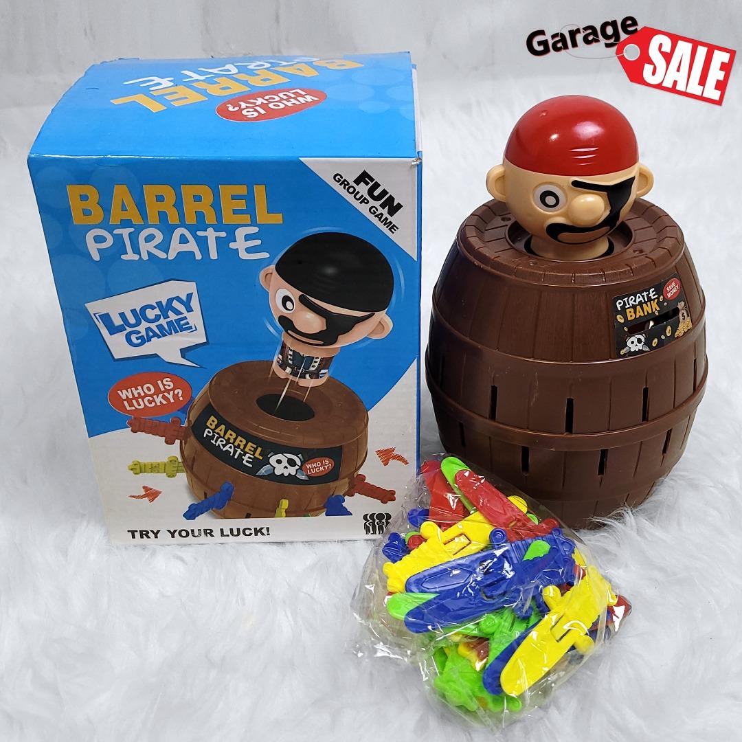 Pirate Barrel Fun Toy Lucky Stab Pop-up Table Game Kids Tricky Toys ...