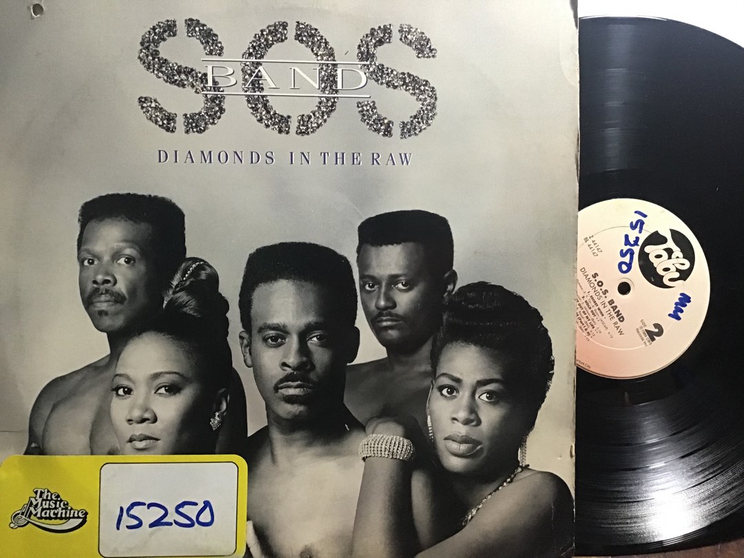 LP SOS Band - Diamonds in the Raw OOP VINTAGE VINYL RECORD RECORD ...