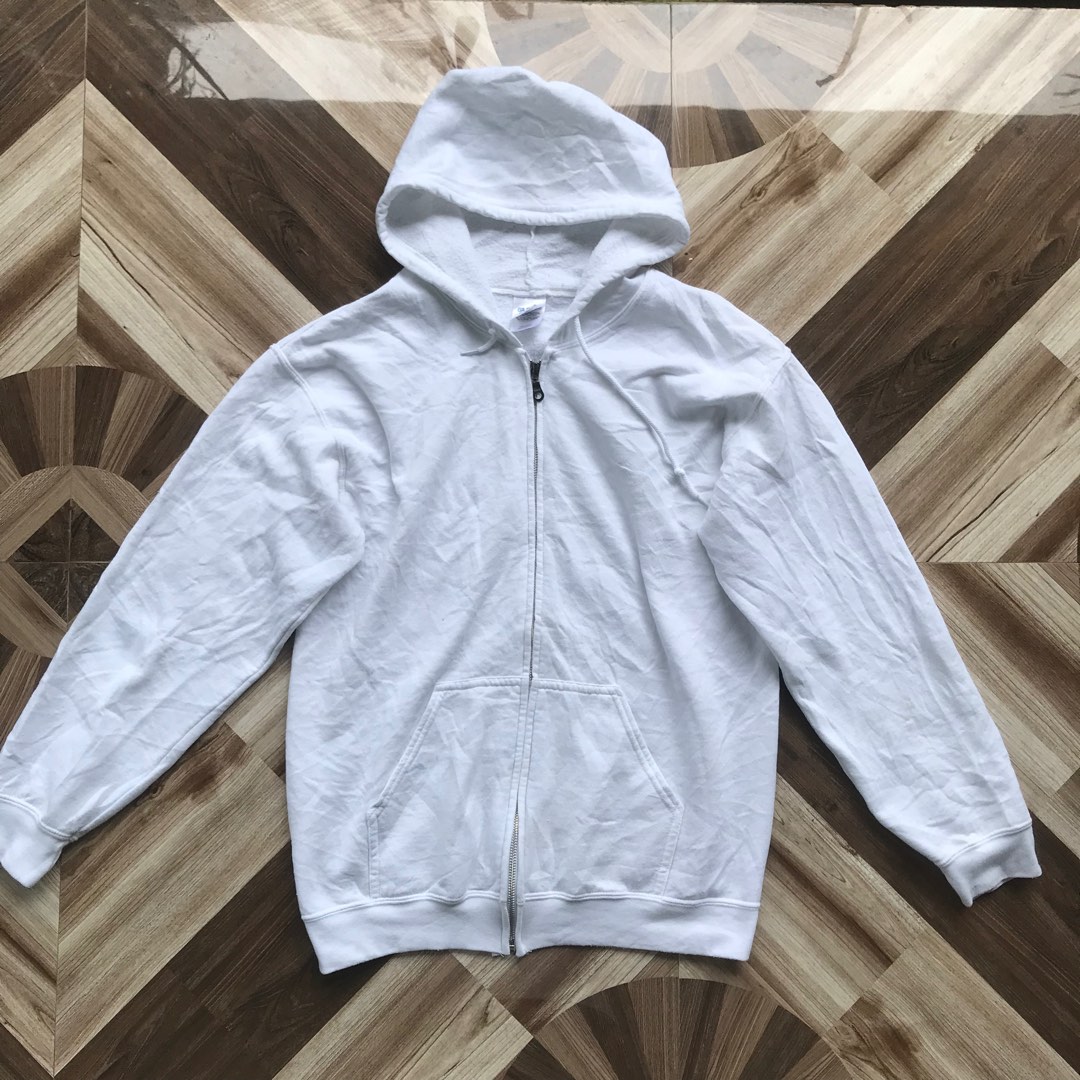 PLAIN WHITE JACKET, Men's Fashion, Coats, Jackets and Outerwear on ...