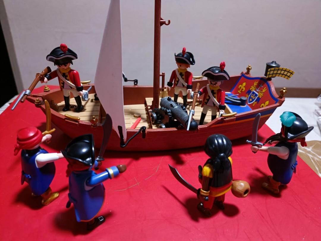 playmobil pirate attack ship lot, Hobbies & Toys, Toys & Games on Carousell