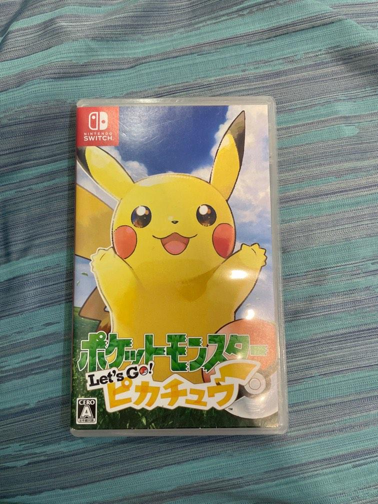 Pokémon Let’s Go! Pikachu- Nitendo Switch (Japenese edition), Video ...