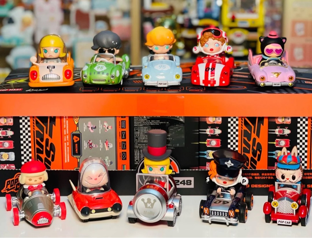Popmart Pop car super track series, Hobbies & Toys, Toys & Games on ...