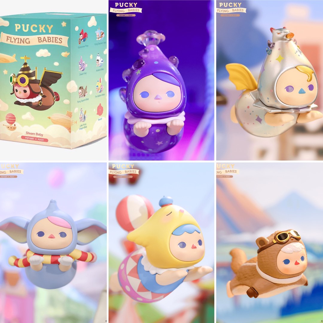 Popmart Pucky Clearance, Hobbies & Toys, Toys & Games on Carousell