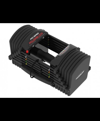 PowerBlock PRO EXP Adjustable Dumbbell Set Stages 1-3 (Pair), Sports ...