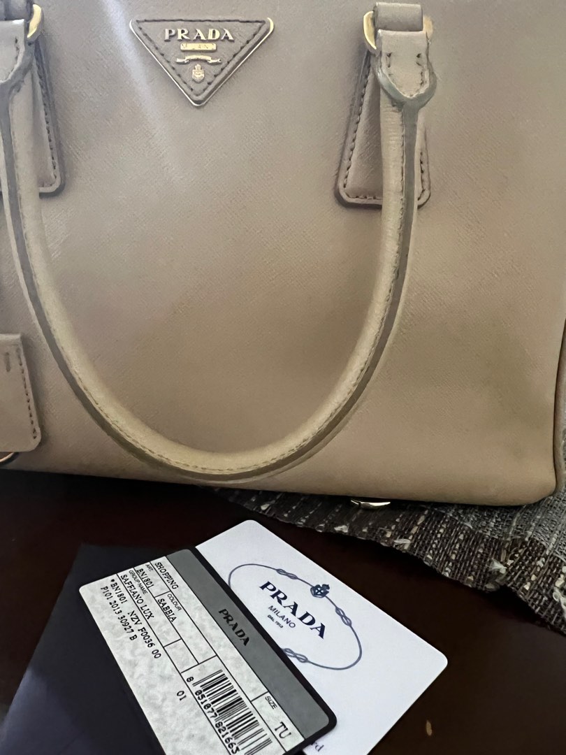 Prada Saffiano Lux, Luxury, Bags & Wallets on Carousell