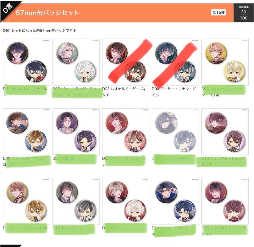 [Preorder] Ikemen Vampire IkeVamp Kuji Merch, Hobbies & Toys ...