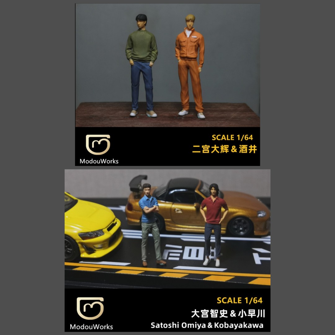Preorders 1/64 Modou Initial D Diorama Figure Daiki Sakai Omiya ...