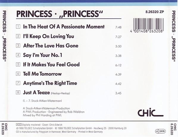 Princess PRINCESS CDR, Hobbies & Toys, Music & Media, CDs & DVDs on ...